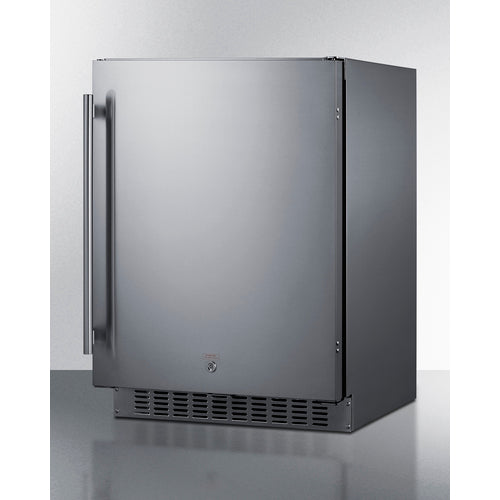Summit 24 Inch Refrigerator ADA with Solid Door | Outdora